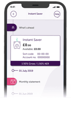 Instant Saver | Easy Access Savings Account | Atom bank